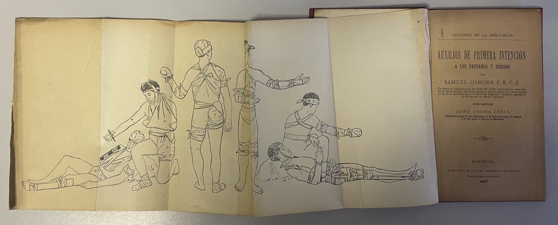 First aid manual in Spanish (Archive ref STJ-SJO-1-9-1) - Museum of the ...